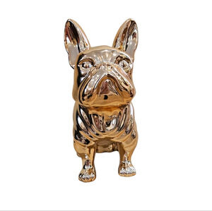 Accents | Rose Gold Ceramic Frenchie Dog Statue | Poshmark